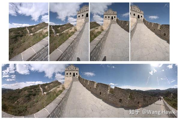 41 图像特征点、投影变换与图像拼接 知乎