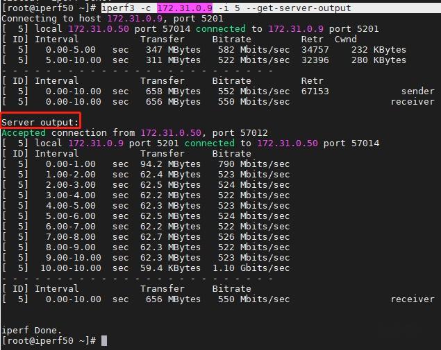 iperf3网络打流测试 - 知乎