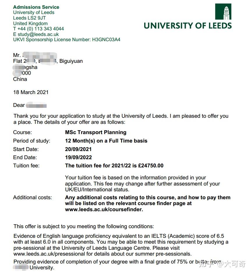 大可Offer硕士申请典型成功案例集锦 - 知乎