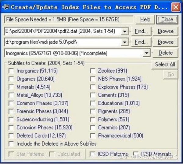 【干货】X射线衍射分析Jade使用教程之基本操作（一、二） - 知乎