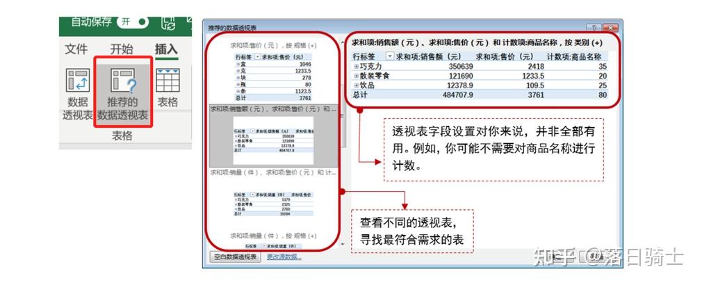如何创建excel数据透视表？快收下这份秘诀！ 知乎 