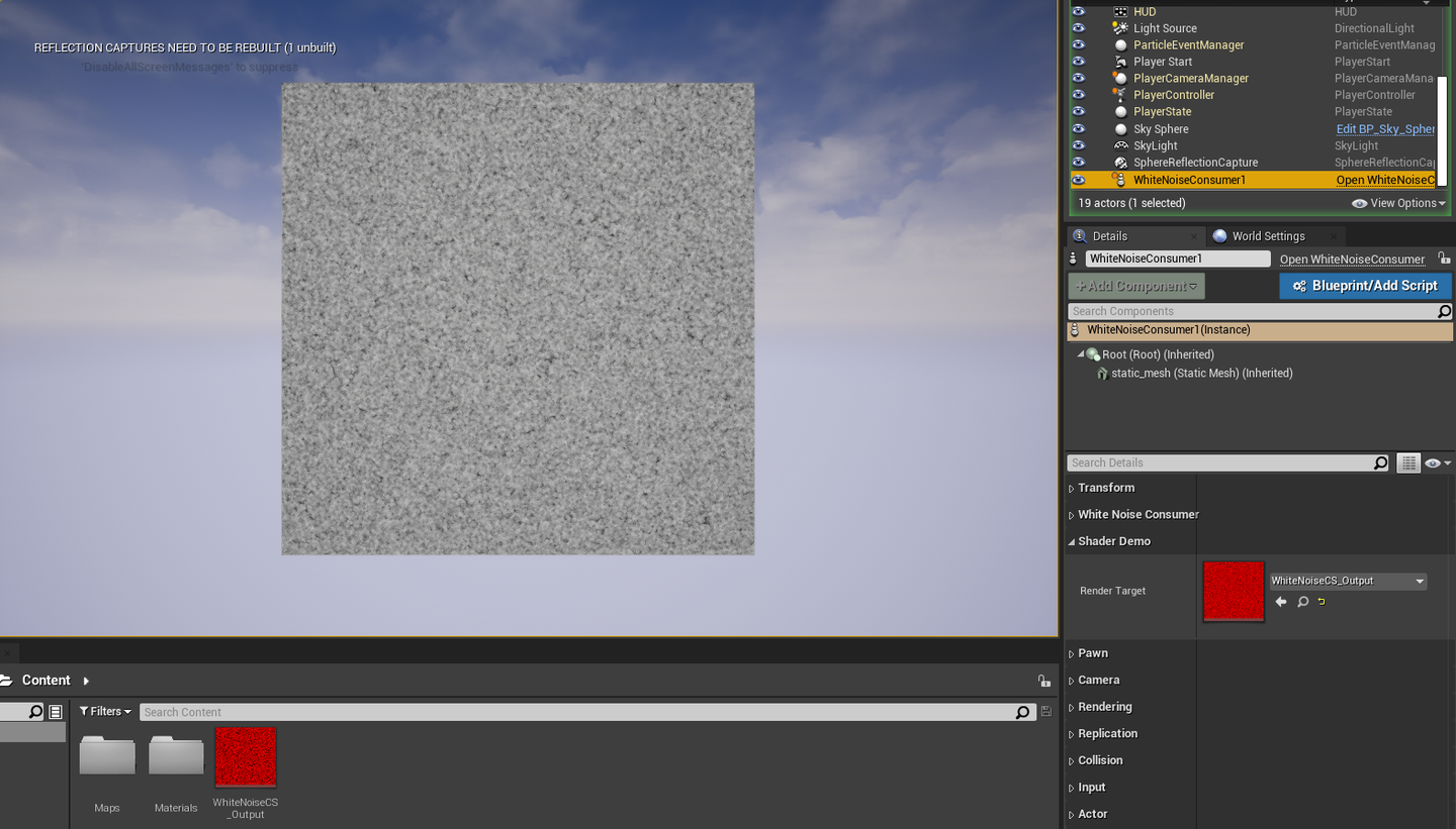 ue4.26 compute shader测试 - 知乎