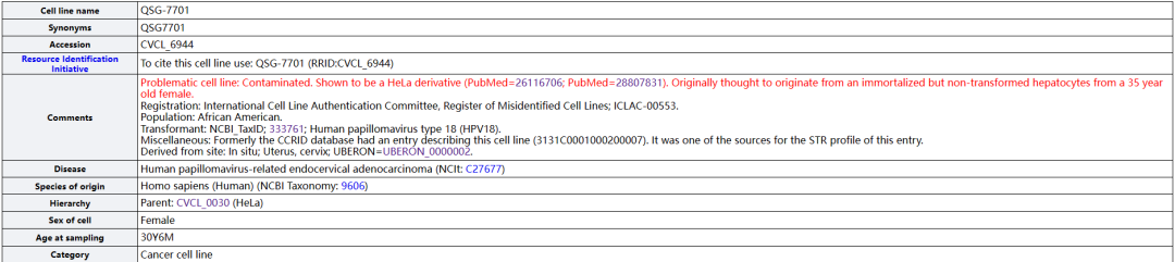 QSG-7701:苏州鉴达细胞鉴定（Cell Line Authentication）预警系列19 - 知乎