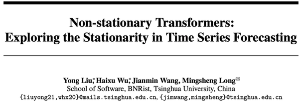 NeurIPS2022 | NSTransformers: 非平稳时间序列的通用预测框架 - 知乎
