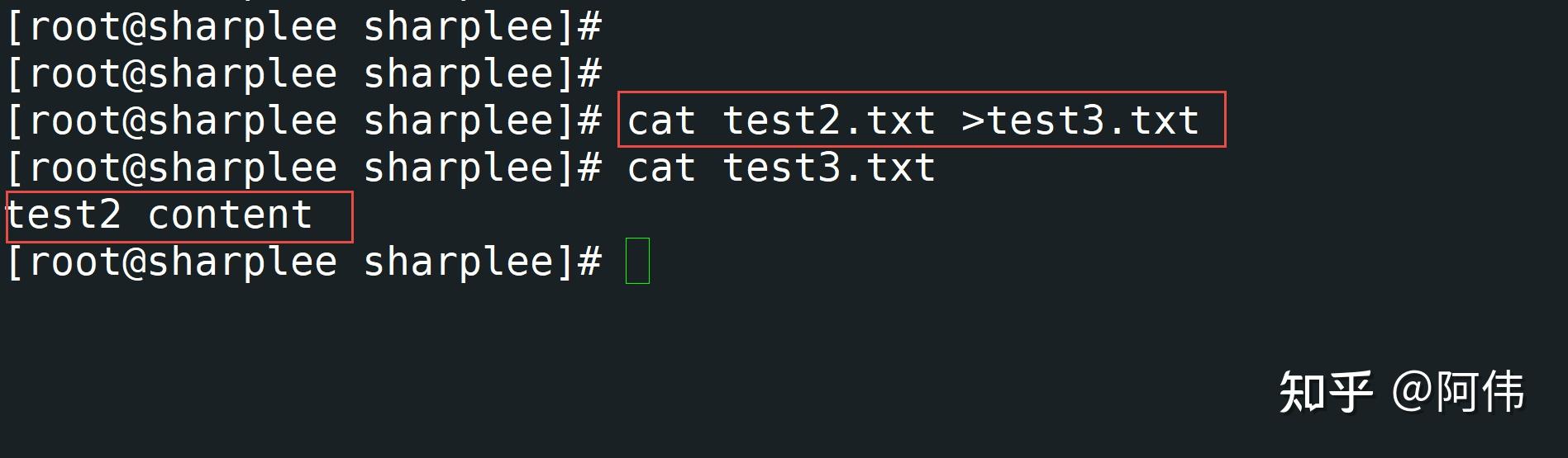 Linux cat命令 - 知乎