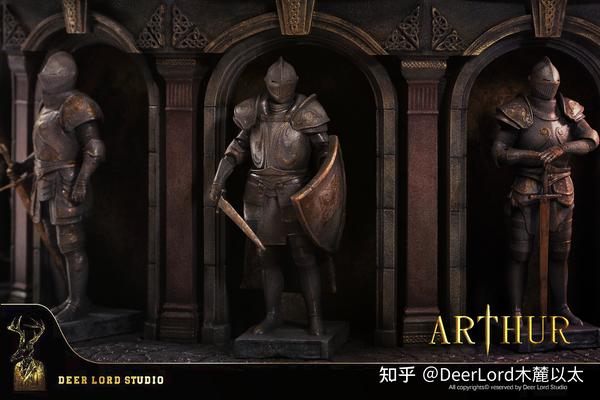 Deer Lord Studio《黑血》系列雕像作品《亚瑟王》详情图奉上！ - 知乎