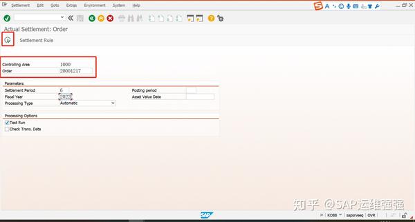 SAP运维_023_CO_报错KD233：KO8G执行结算 - 知乎