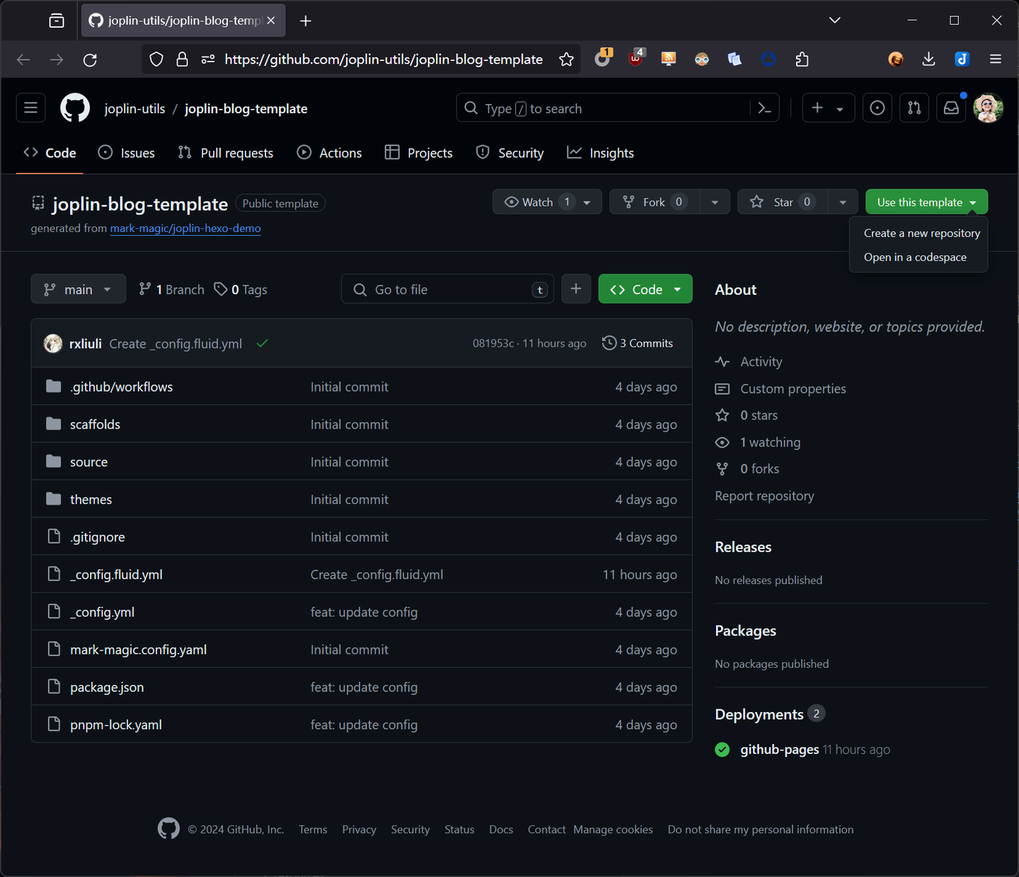 从零开始，3分钟使用Joplin搭建和发布Hexo静态博客 - 知乎