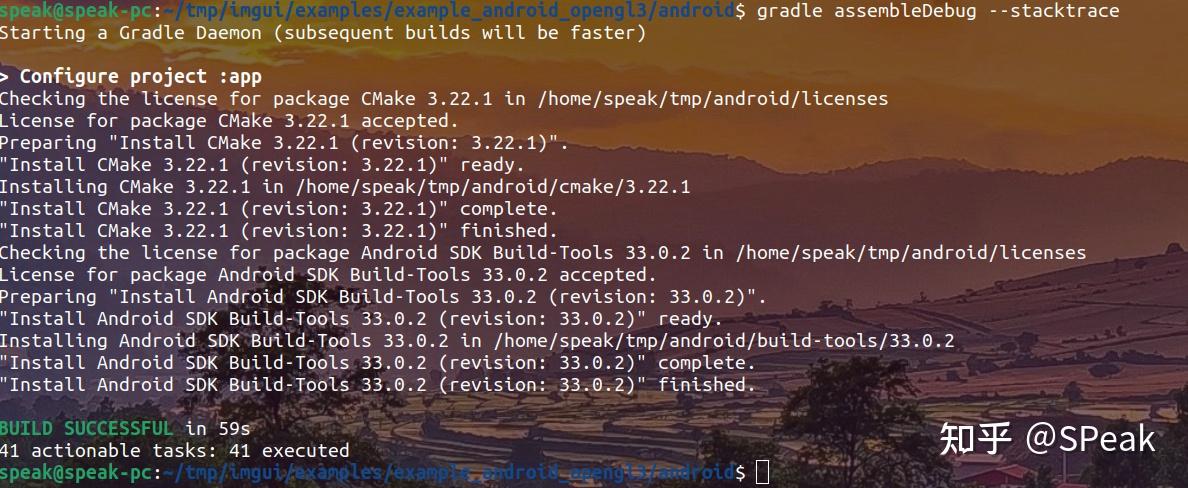 ImGui安卓(Android)示例构建&运行详细步骤 - 一键编译脚本 - 知乎