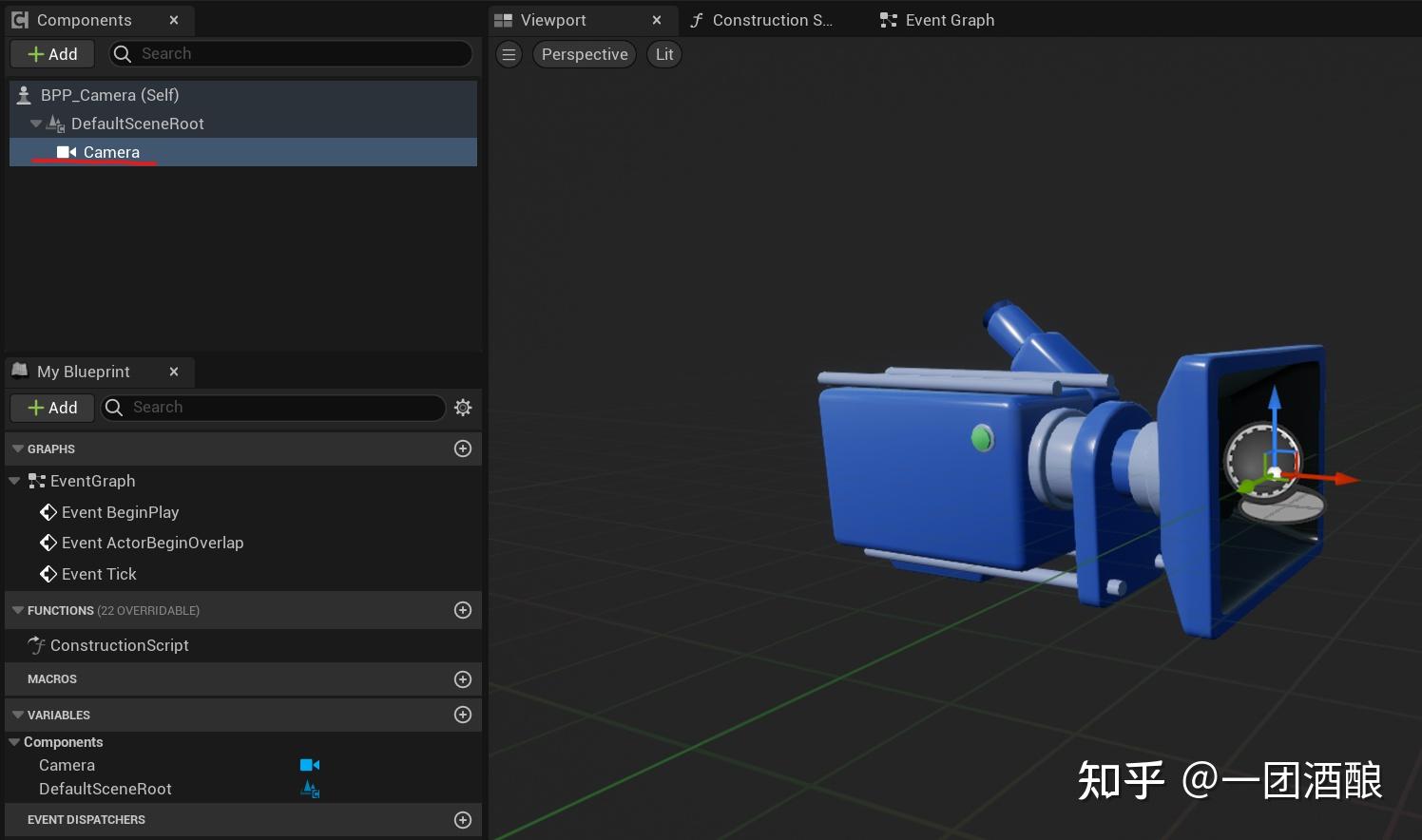 UE5 初始相机视口设置 - 知乎