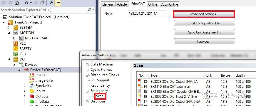 EtherCAT Diagnostics 诊断 - 知乎