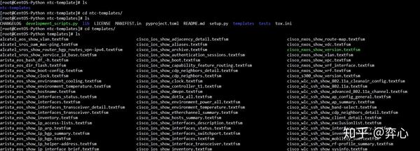 网络工程师的Python之路 -- TextFSM和ntc-template - 知乎