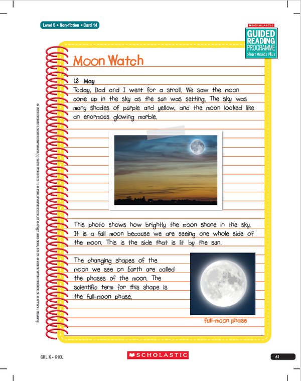 Scholastic Guided Reading Short Reads Plus 学乐深度阅读 分级阅读教学 Level 1-9 教材 ...