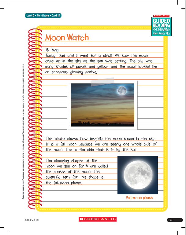 Scholastic Guided Reading Short Reads Plus 学乐深度阅读 分级阅读教学 Level 1-9 教材 ...