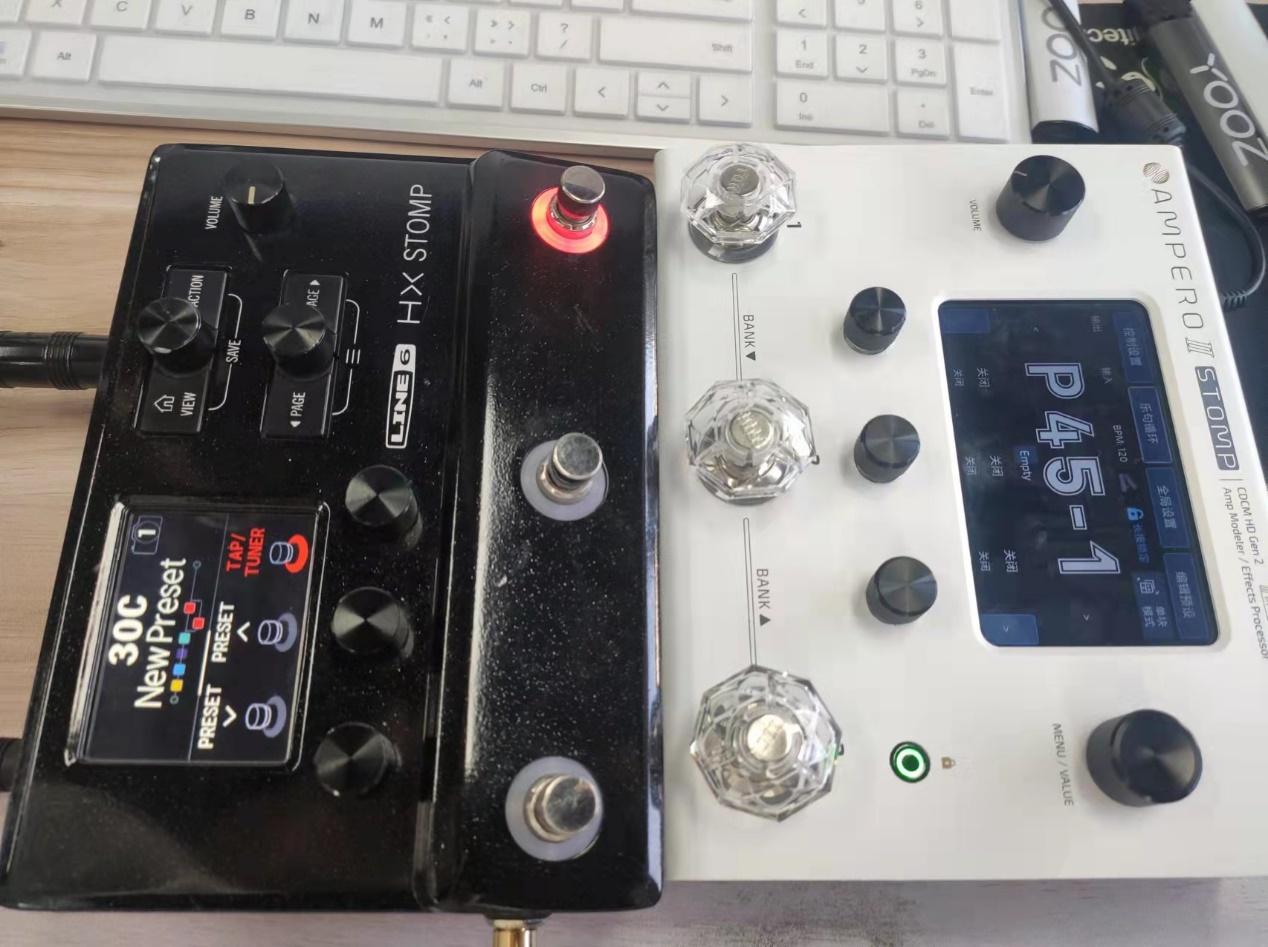 Ampero II Stomp与Line6 HX Stomp使用体验对比 - 知乎