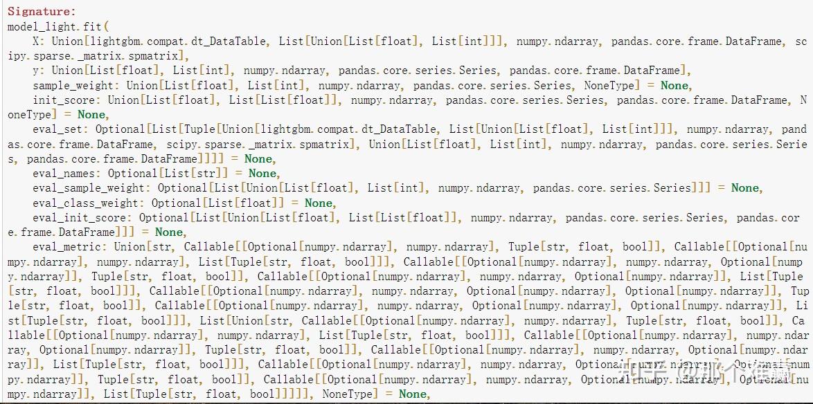 LightGbm参数案例详解、参数讲解全又多 - 知乎
