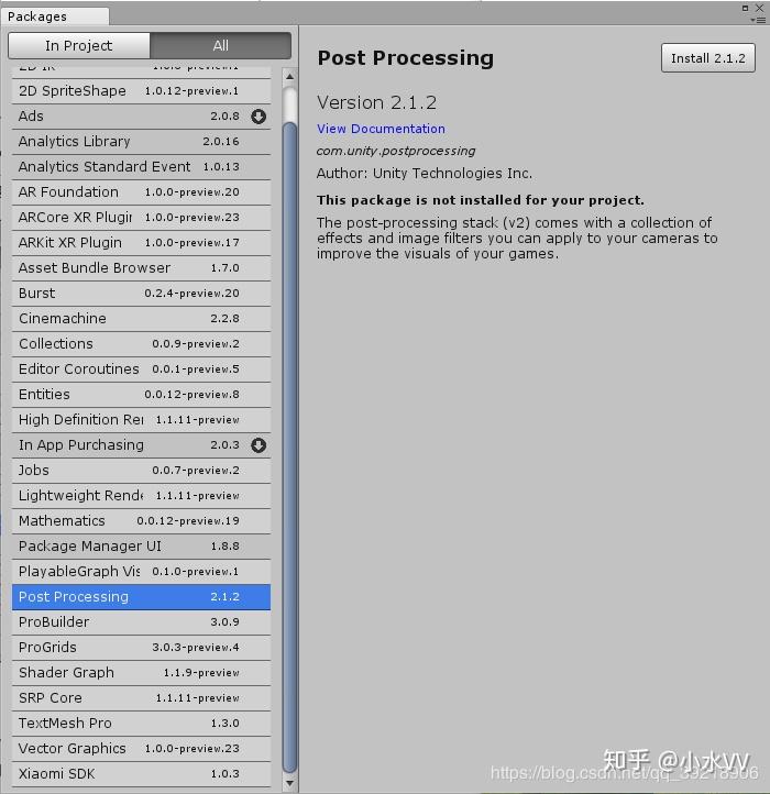 UnityShader——Post Processing Stack - 知乎