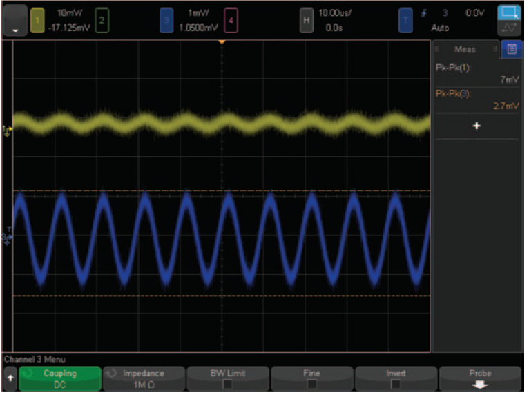 示波器高灵敏度小信号测量的注意事项 - 知乎