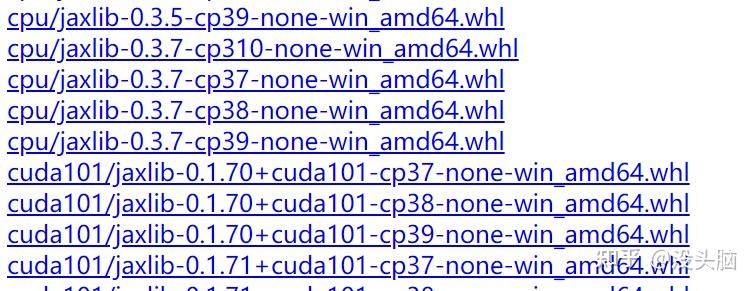 JAX windows 下的安装 - 知乎