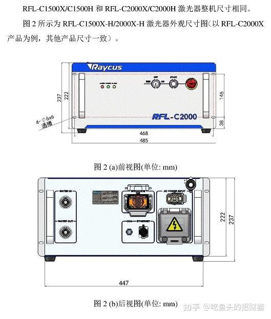Raycus锐科激光器RFL-C-X/H系列针脚接线定义 - 知乎