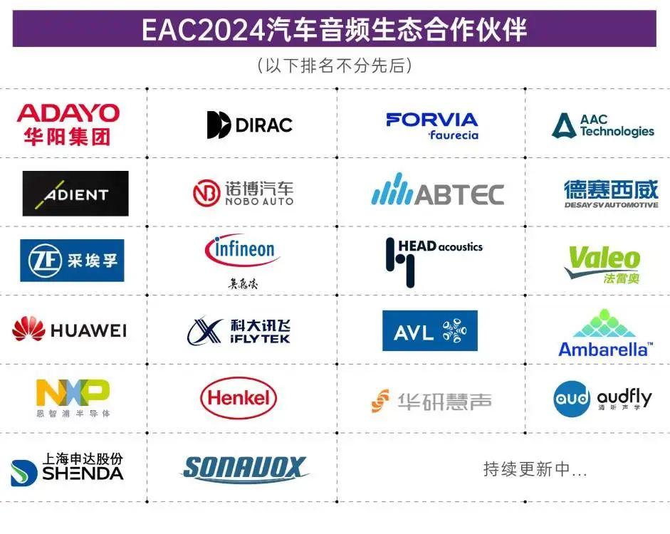 推广 |【汽车音频苏州论剑】华阳通用|科大讯飞|瑞声|上声|诺博|Dirac|比亚迪|蔚来|一汽等6月集结，对话汽车音频未来发展 - 知乎