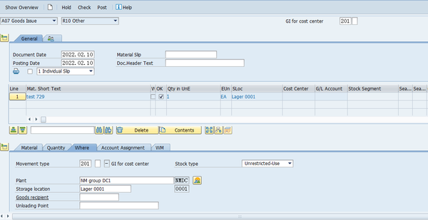 SAP WM初阶之MIGO过账后自动调用LT06事务代码 - 知乎