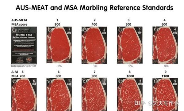 澳大利亚牛排等级解析、值得买的牛肉品牌推荐（从M1到M9，还有传说中的M9+）