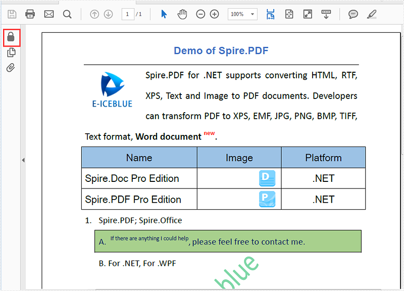 Spire.PDF 教程：从加密的PDF文档中删除密码 - 知乎
