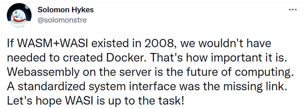 云原生的下一步，或从 WebAssembly 在边缘取代 Docker 开始 - 知乎