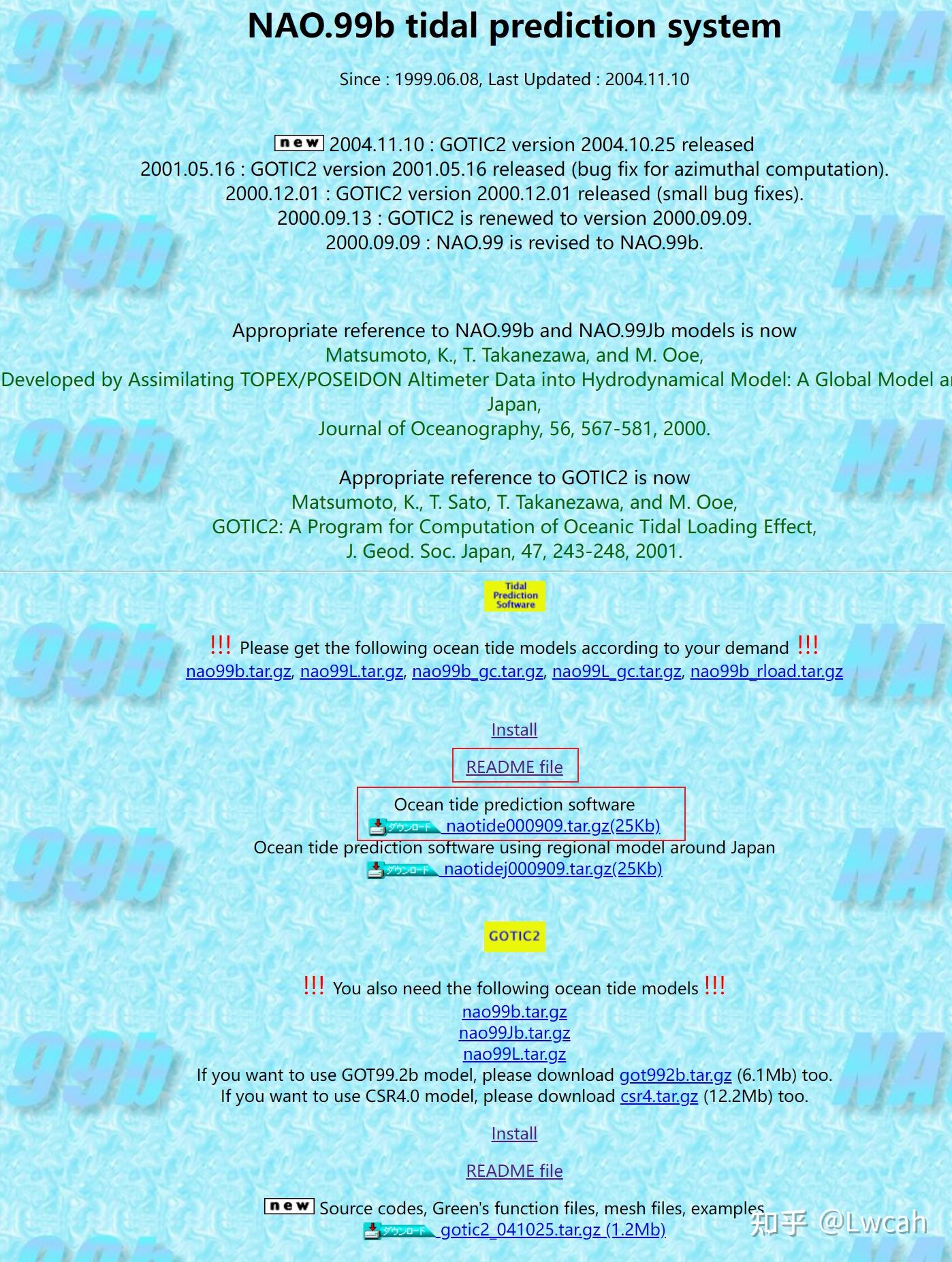NAO.99b海潮动力学模型的详解教程 - 知乎
