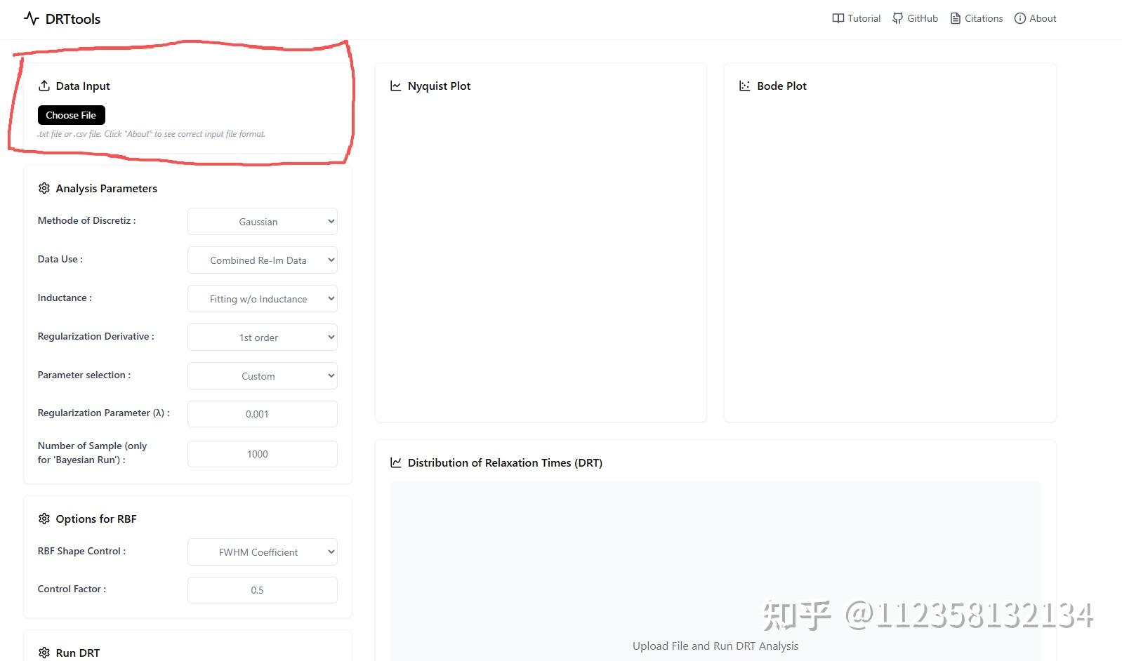在线弛豫时间分布（DRTTOOLS）使用小指南 - 知乎