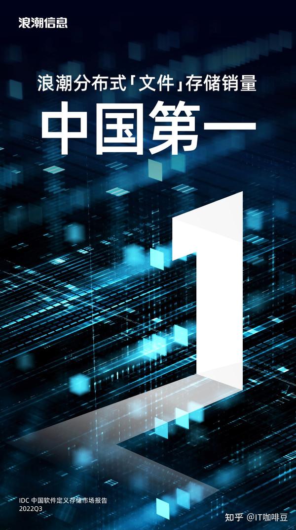 Idc:浪潮分布式文件存储销量中国第一 知乎