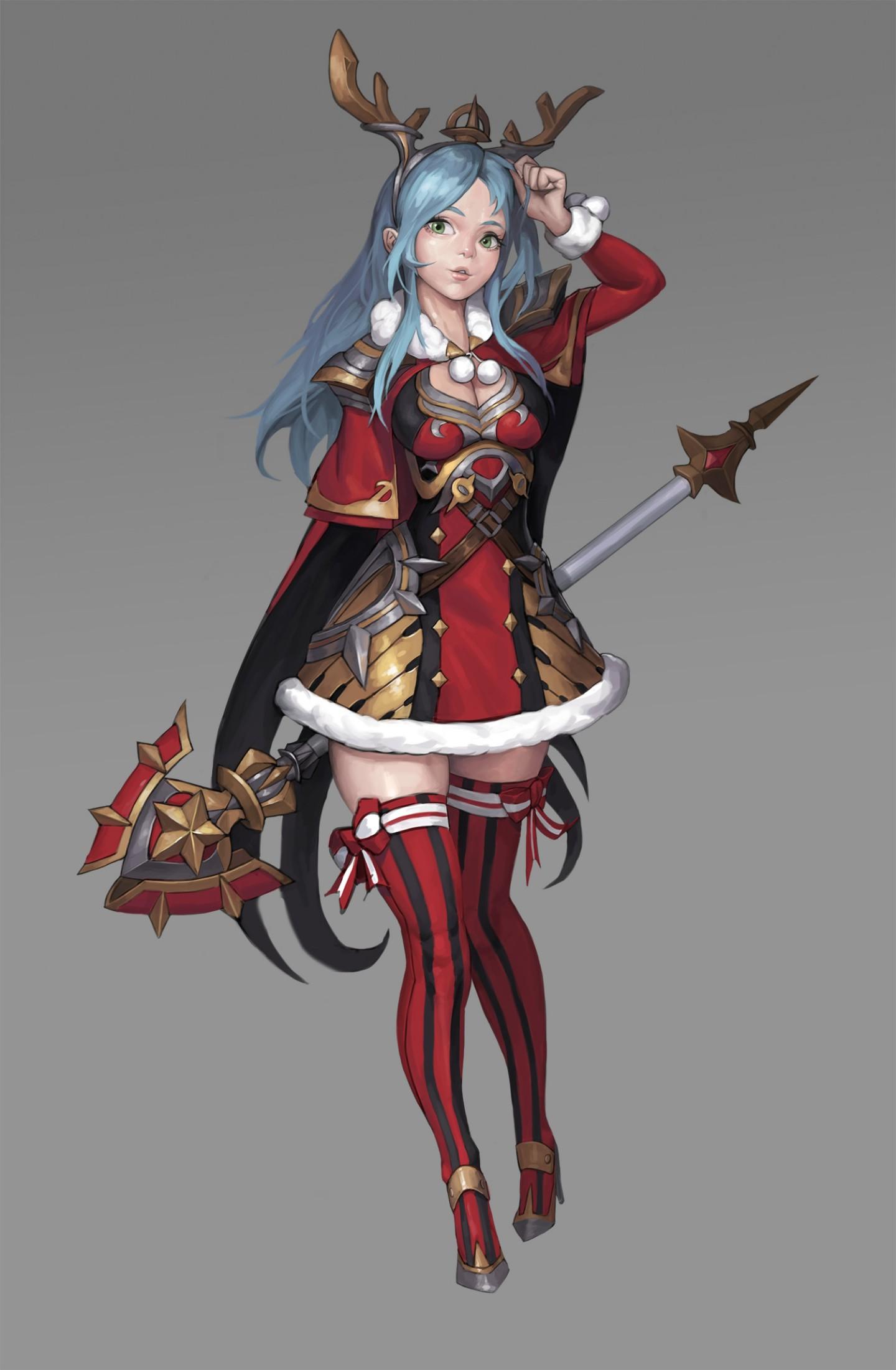 【元素推荐】韩国画师Cotta -作品欣赏130p 韩风角色 美女 - 知乎