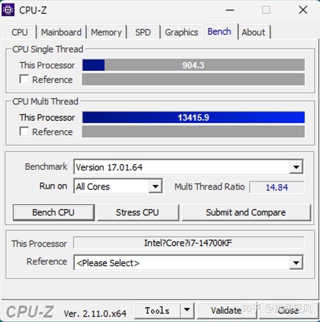 酷睿 i7-14700KF：深度评测来了！ - 知乎