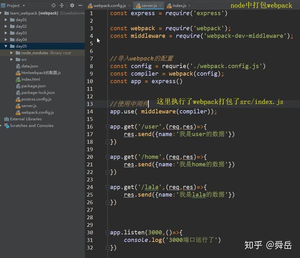 node内开启webpack打包 - 知乎