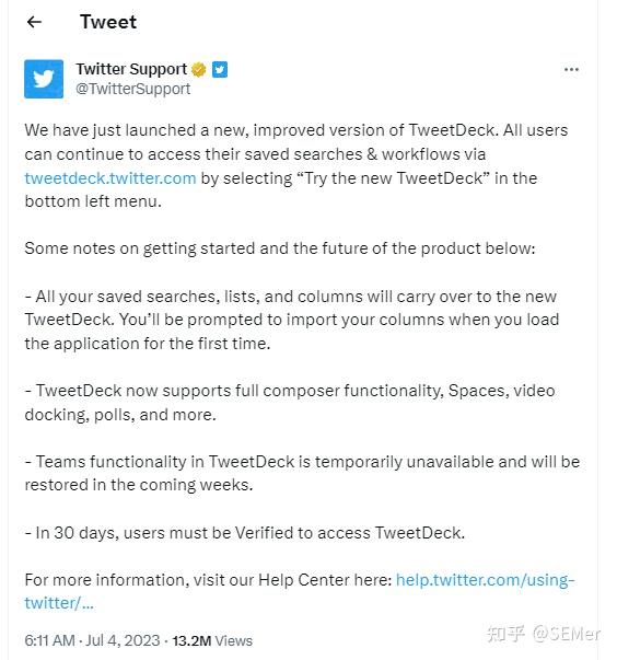 Twitter TweetDeck 2.0来了，你准备好了么？ - 知乎