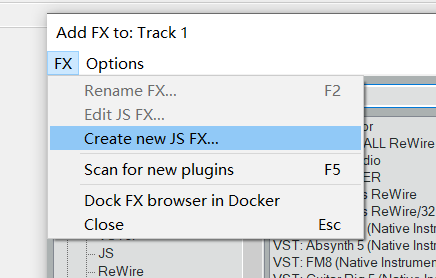 自己写一个效果器！——REAPER JSFX （1） - 知乎