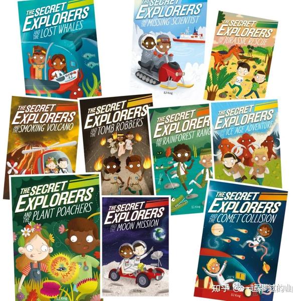 【DK百科冒险小说】The Secret Explorers Series 1-10 - SJ King - 知乎
