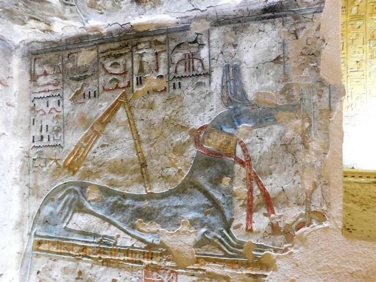 埃及-帝王谷-法老墓(女法老Twosret与Setnakhte双墓)彩绘壁画【100多幅图】 - 知乎