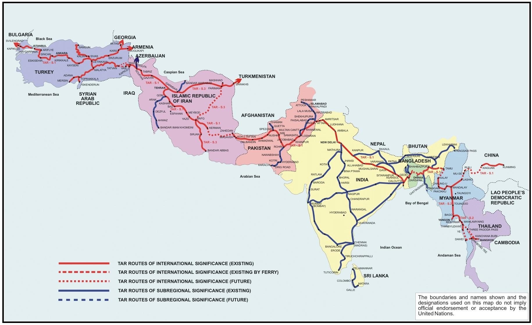 一带一路中国版全球化(3)：泛亚铁路连接中南半岛│脫苦海 - 知乎