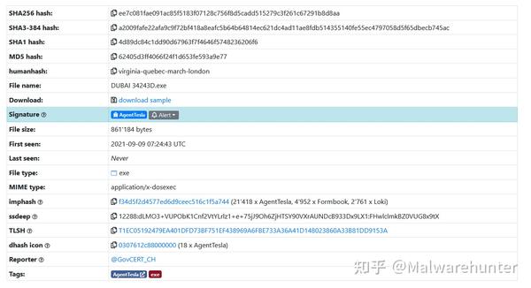 你所有的哈希值都属于我们:恶意软件哈希算法概述 - 知乎