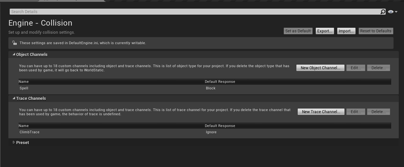 UE4[C++]自定义Object/Trace Channel - 知乎