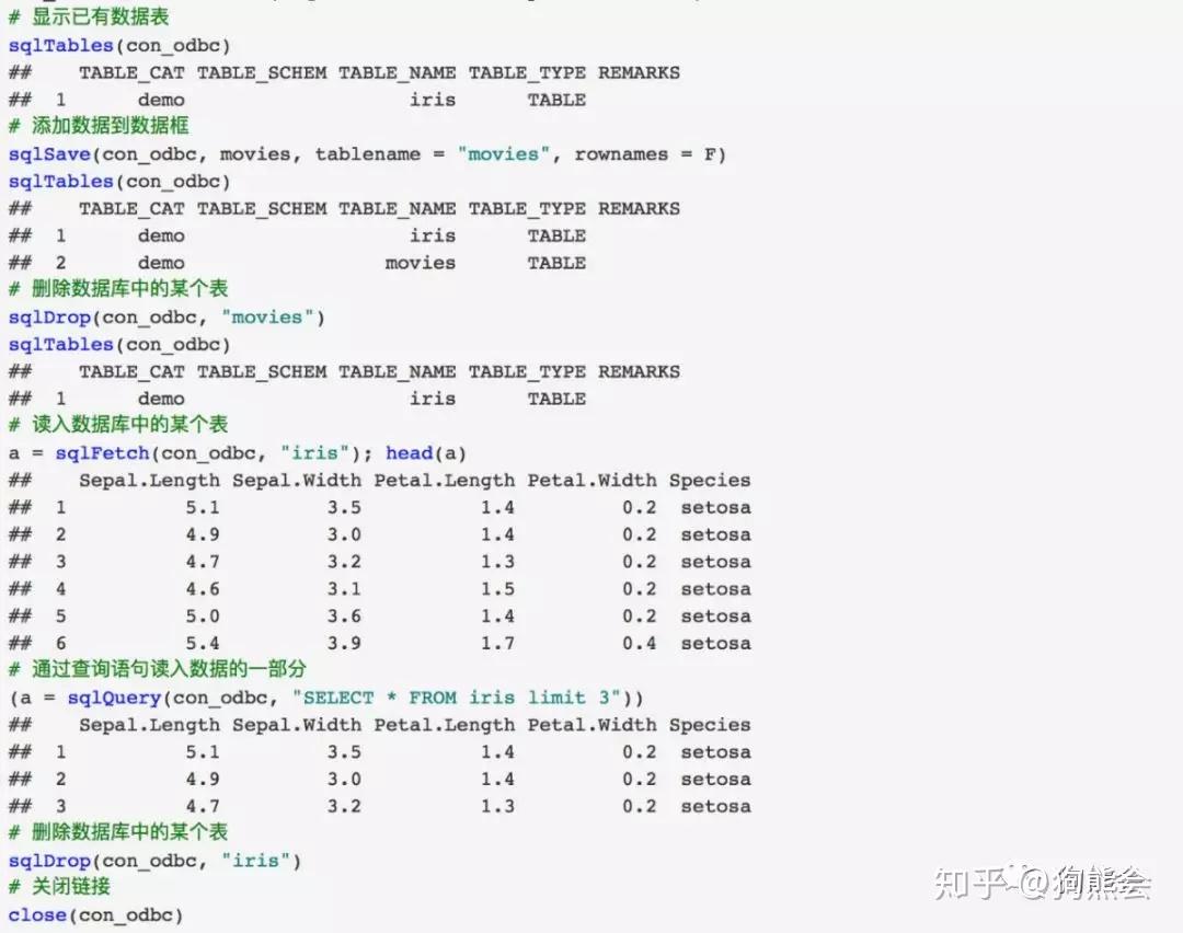 R语千寻 | 数据库数据读入 - 知乎