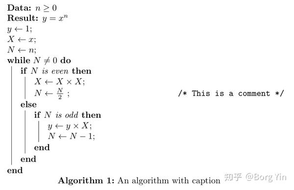 LaTeX - 算法（伪代码）排版 - 知乎