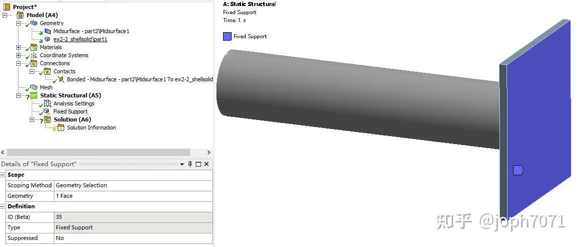 ANSYS Workbench中结构单元的连接方式 - 知乎