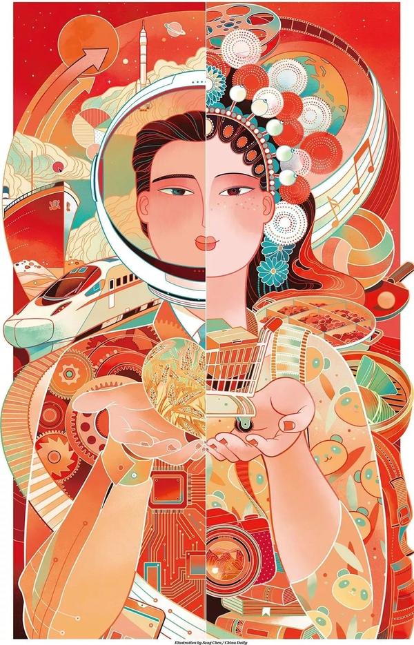 《China Daily》：一个做新闻的，竟然是插画界的标杆！ - 知乎