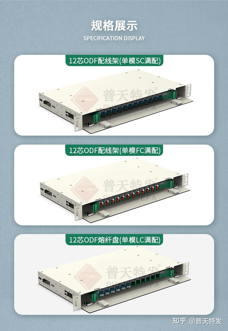 ODF光纤配线架型号FC/SC/ST/LC - 知乎