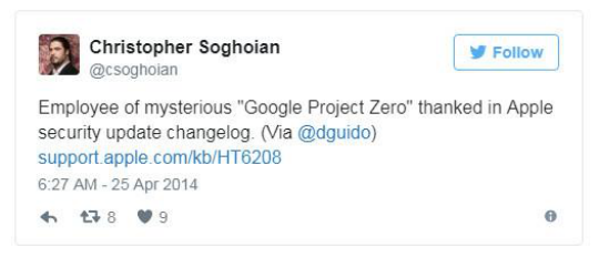 揭秘Project Zero：谷歌内部的超级黑客团队、网络世界的“孤胆英雄” - 知乎