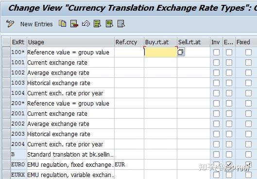 SAP FICO课程 1.7 汇率相关的表 - 知乎