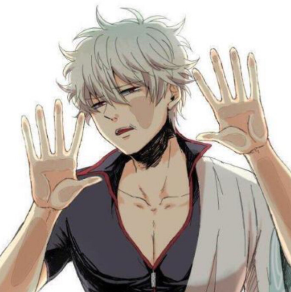 动漫头像：银魂头像之坂田银时，看好它 - 知乎